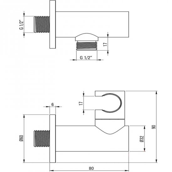 DEANTE Zestaw prysznicowy podtynkowy ARNIKA titanium z BOXem ...
