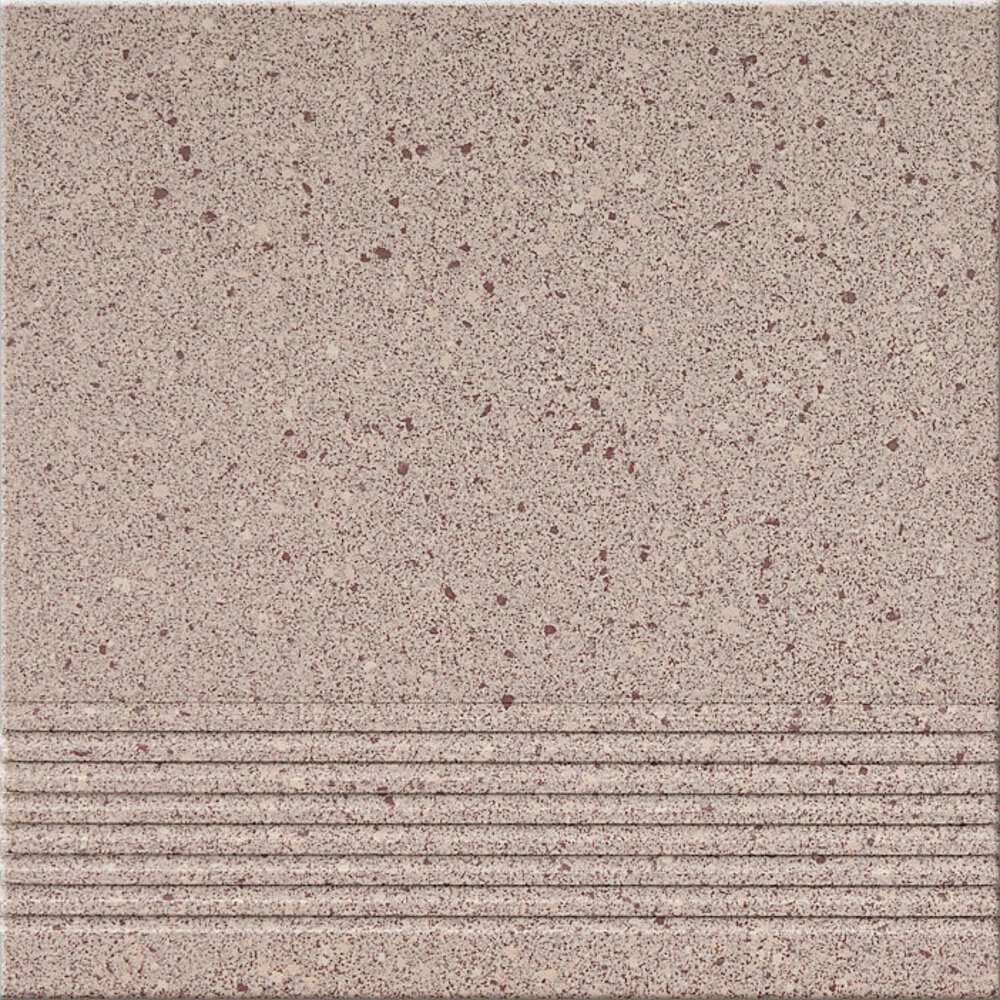 Gres techniczny stopnica ESPINO brown mat 29,7x29,7 gat. II | OUTLET NEXTERIO