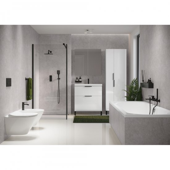 CERSANIT Słupek łazienkowy CITY 180 biały do samodzielnego montażu S584-019-DSM | NEXTERIO