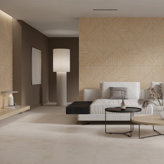 Gres szkliwiony WOODRAY beige mat 59,8x59,8 gat. I Cersanit | NEXTERIO