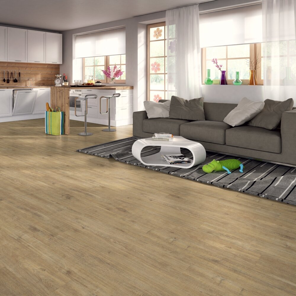 Panele podłogowe EGGER BASIC Woodwork brązowy AC3 6 mm | NEXTERIO