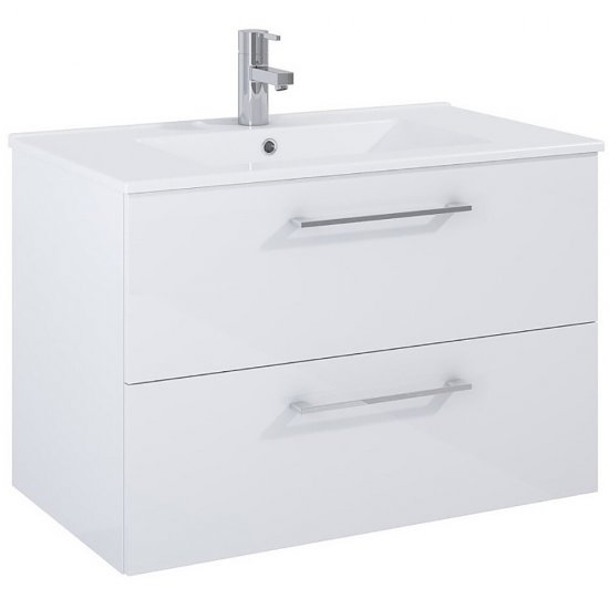 ELITA Szafka z umywalką ROMA PLUS 80 white hg PDW 5110011 | OUTLET NEXTERIO