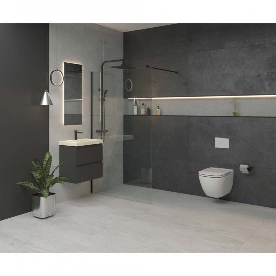 Gres szkliwiony hiszpański Emigres MURANO ANTHRACITE lappato 59,6x119,5 gat. I | NEXTERIO