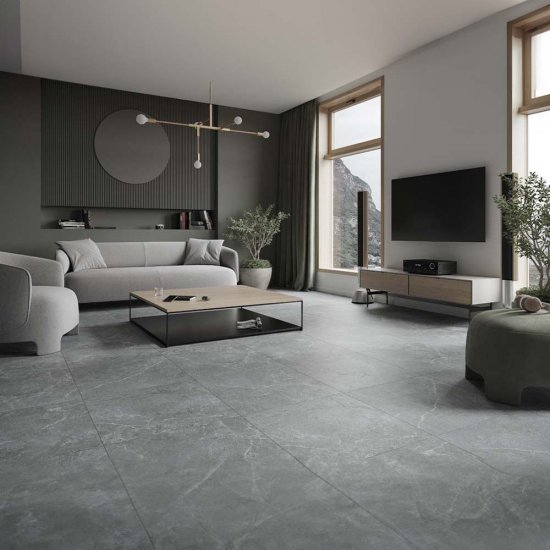 Gres szkliwiony CLOUD ROCK grey mat 59,8x59,8 gat. II | NEXTERIO