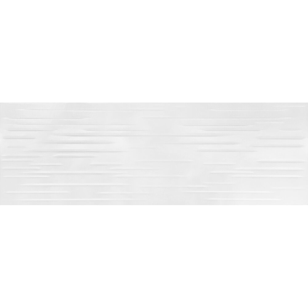 Płytka ścienna TOBO white structure satin 25x75 gat. I | NEXTERIO