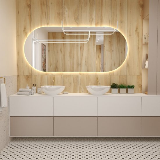 CERSANIT Umywalka nablatowa MODUO 45 nieregularna K116-051 | NEXTERIO