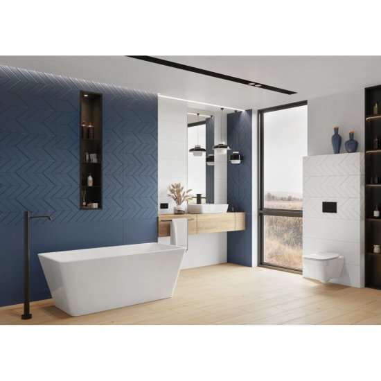 Płytka ścienna PASSION STONE white structure satin 29x89 gat. II | NEXTERIO