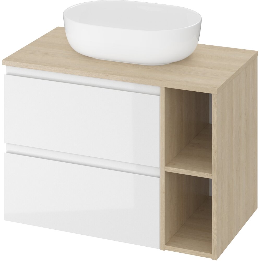 CERSANIT Szafka podumywalkowa MODUO 60 biała z modułem podblatowym ...