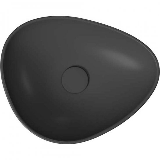 CERSANIT Umywalka nablatowa MODUO 45 nieregularna antracytowa K116-105 ...