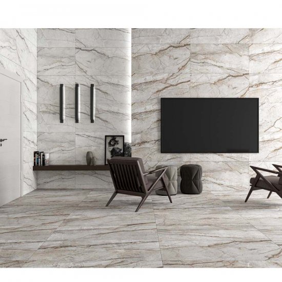 Gres szkliwiony hiszpański Ecoceramic TOSCANA PEARL mat 60x120 gat. I | OUTLET NEXTERIO