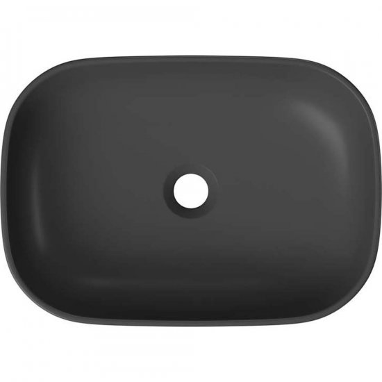 CERSANIT Umywalka nablatowa MODUO 50 prostokątna antracytowa K116-108 ...