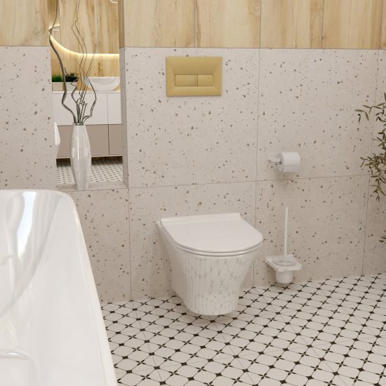 Gres szkliwiony LOVELY PATCHWORK SENTIMA white-black mat 29,8x29,8 #295 ...