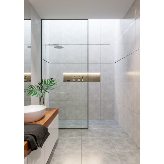 Gres szkliwiony SILVER PEAK light grey mat 59,8x59,8 #511 gat. I ...