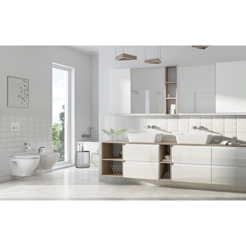 CERSANIT Szafka z umywalką MODUO 80 biała do samodzielnego montażu S801 ...