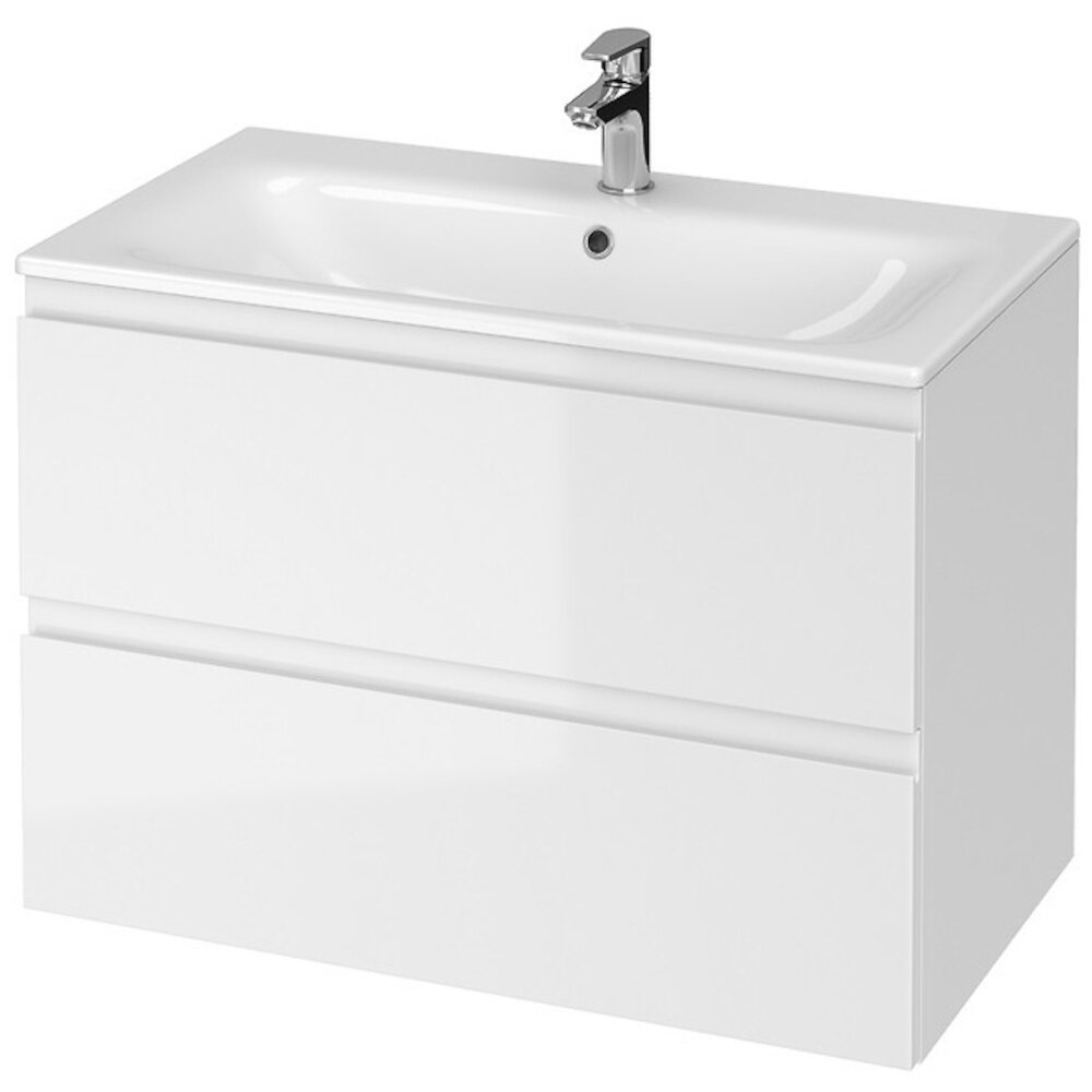 CERSANIT Szafka z umywalką MODUO-IN 80 biała do samodzielnego montażu ...